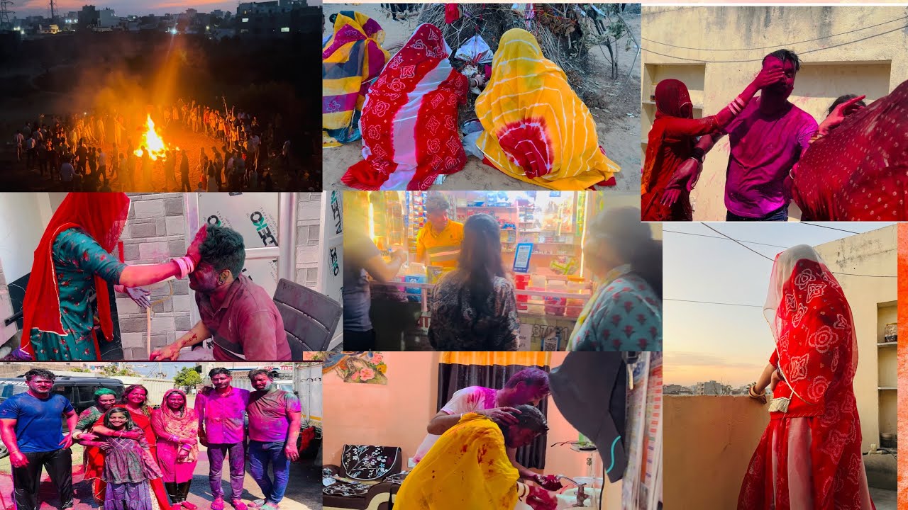 VLOG 73 || Sasural ki pheli Holi || Halat hui khrab 💦🔫 || Usha Rathore ...