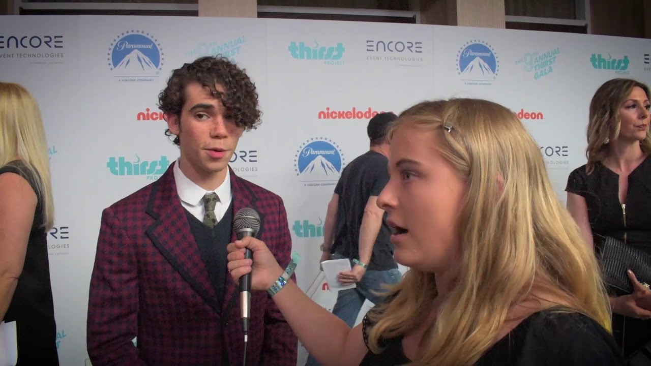 Cameron Boyce Interview at 9th Annual Thirst Gala - YouTube