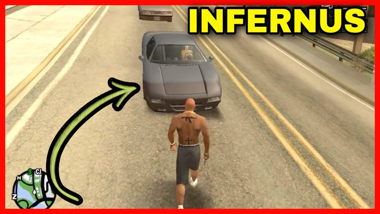 🔥Como Conseguir un INFERNUS en GTA San Andreas - Donde encontrar el ...