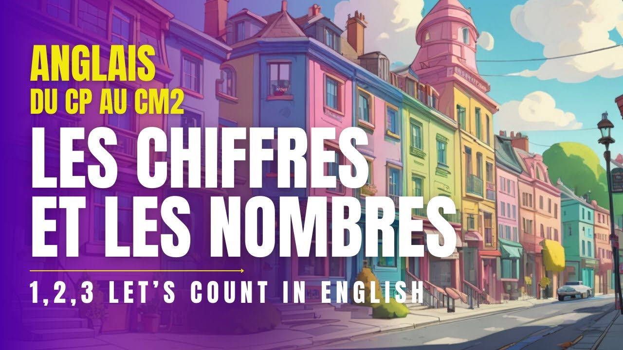 1,2,3 Let's count in English! I Les chiffres et les nombres en anglais ...