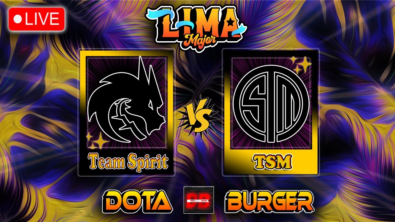 🔴[DOTA 2] Team Spirit-TSM bo2 / Lima Major 2023 - Group Stage / Spirit ...