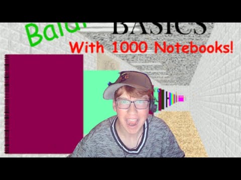 Baldi basics with 1000 Notebooks and Baldi Halloween party edition ...