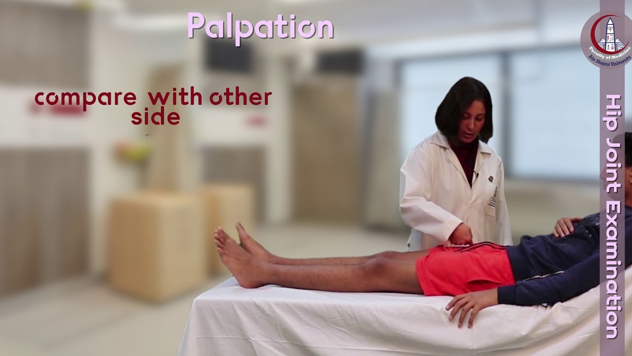 Hip joint examination - YouTube