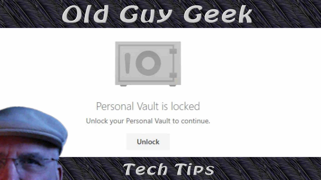Microsoft OneDrive Personal Vault for Online Secure Documents - YouTube
