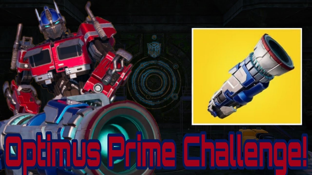 Fortnite: Optimus Prime Challenge! - YouTube
