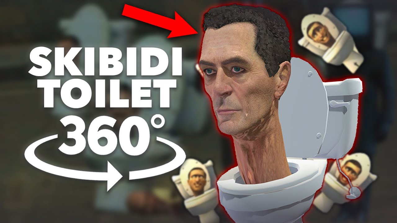 Find Skibidi Toilet Boss in 360°/VR! - YouTube