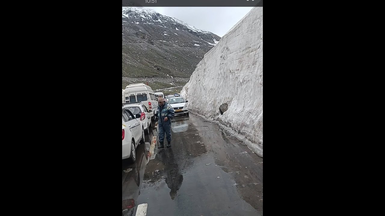 Manali to Marhi. Marhi snow ️ Rohtang pass - YouTube