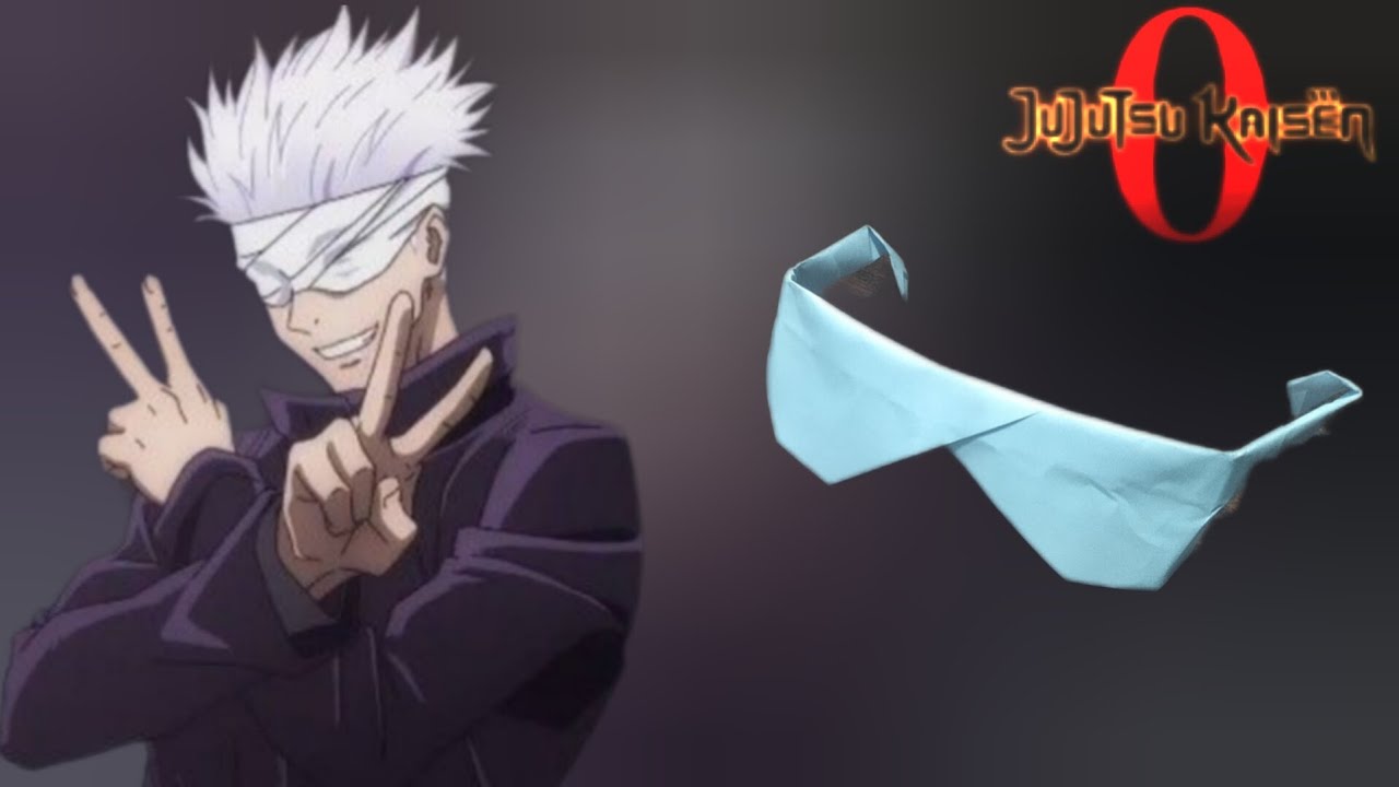 How to make Gojo Satoru 's Blindfold | Jujutsu Kaisen 0 | VIRAT CREATES ...