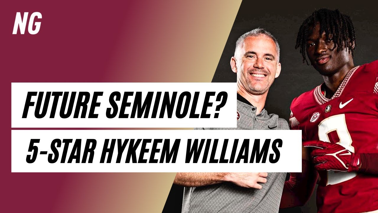 Final Prediction for 5-star FSU Target WR Hykeem Williams - YouTube