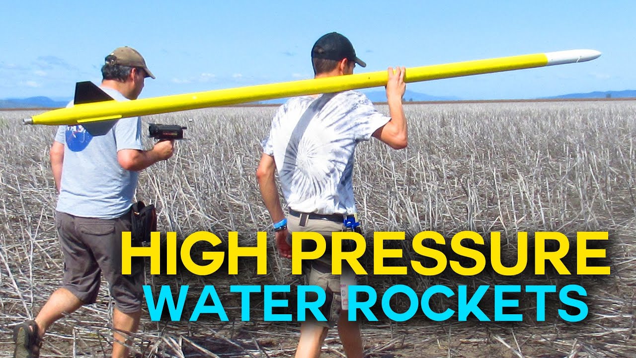 High Pressure Water Rockets - YouTube