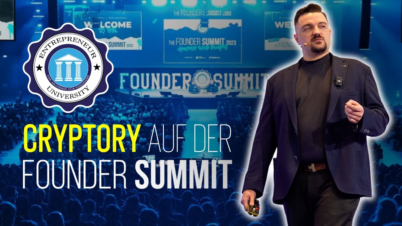 Cryptory auf der Founder Summit 2024 - YouTube