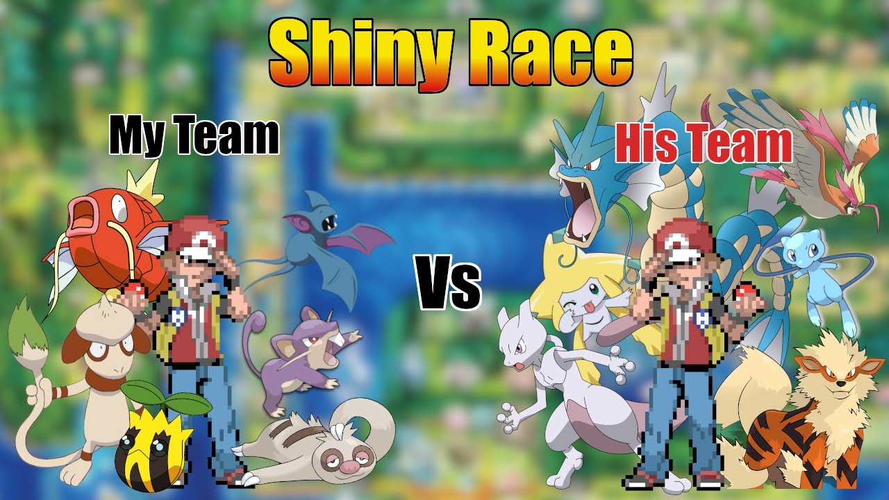 Pokémon Shiny Race?! Fire red race to 6 shinies! - YouTube