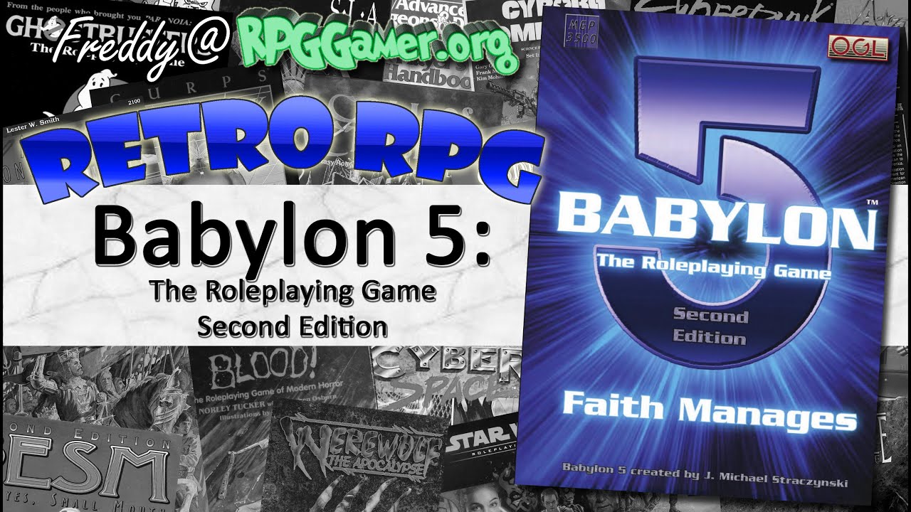 Babylon 5 RPG 2nd Edition (Mongoose Publishing, 2006) | Retro RPG - YouTube