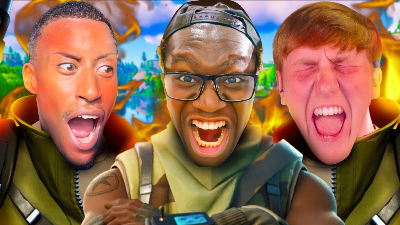 The FUNNIEST OG Fortnite Trio (Filly, Angry Ginge, Deji) - YouTube