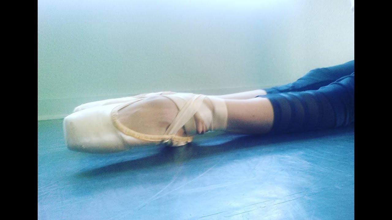 How To Tie Your Pointe Shoes | The Whole Pointe - YouTube