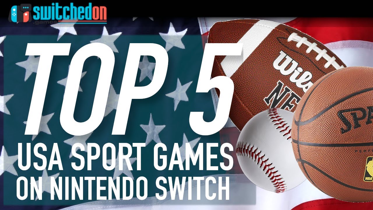 Top 5 Nintendo Switch USA Sports Games + RBI Baseball 2019 giveaway ...