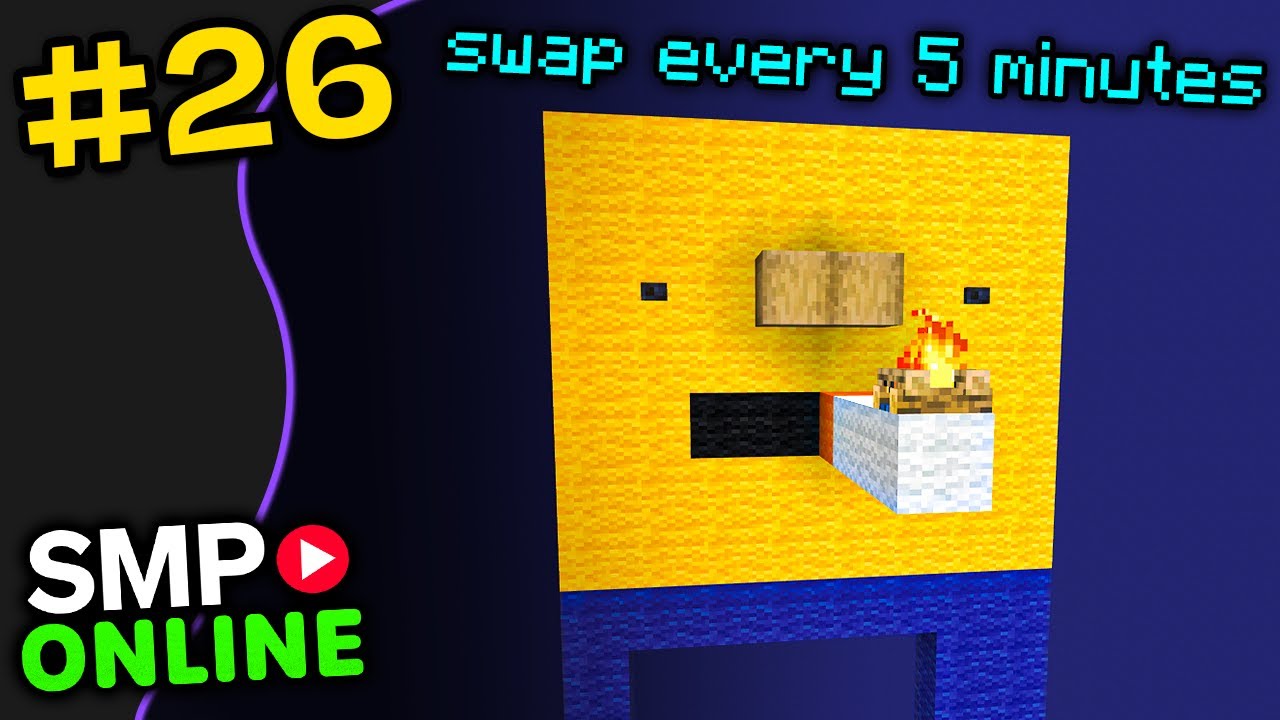 Minecraft SMP Online S4: #26 - Build Swap Event - YouTube