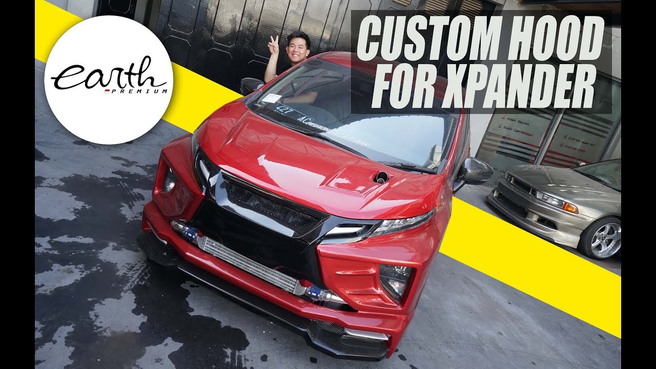 MODIFIKASI CUSTOM HOOD FOR MITSUBISHI XPANDER SABER , BOLONGNYA UNTUK ...