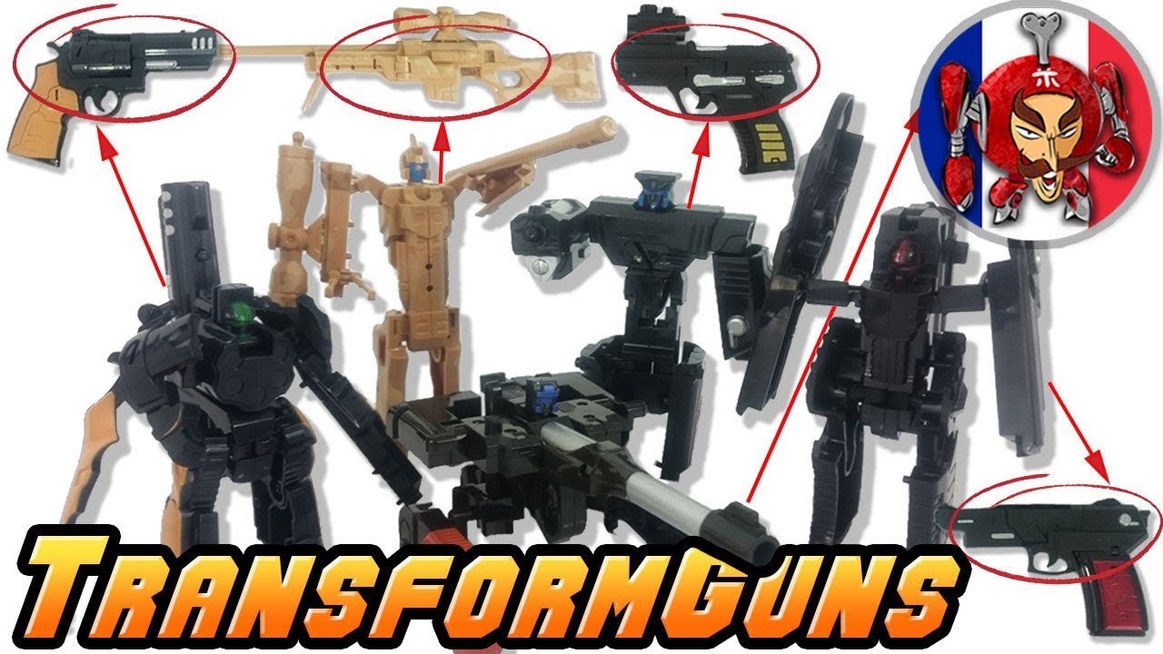5 Transformers Gun/Robot Review - (Monsieur Toys) FR - YouTube