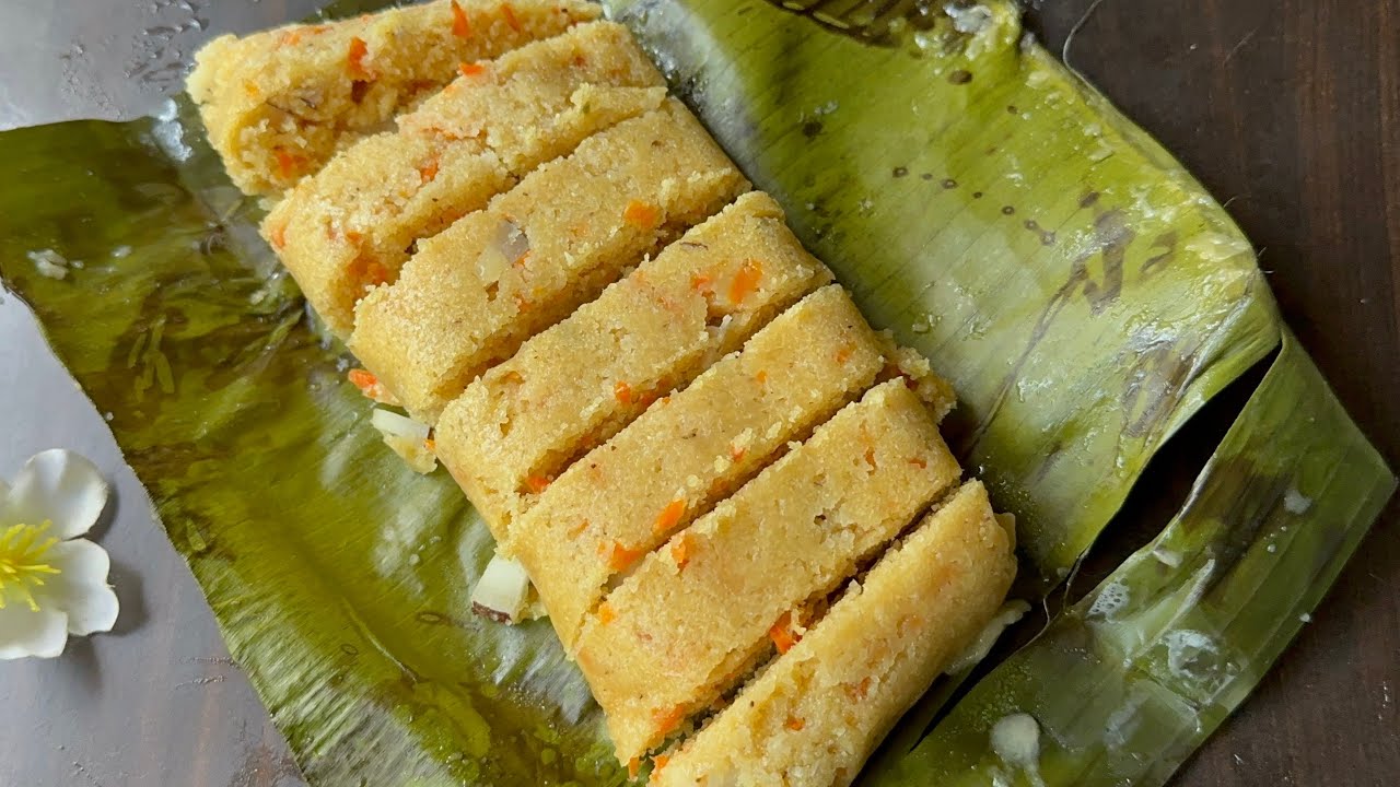Steamed carrot cake || Healthy breakfast || carrot gatti - YouTube