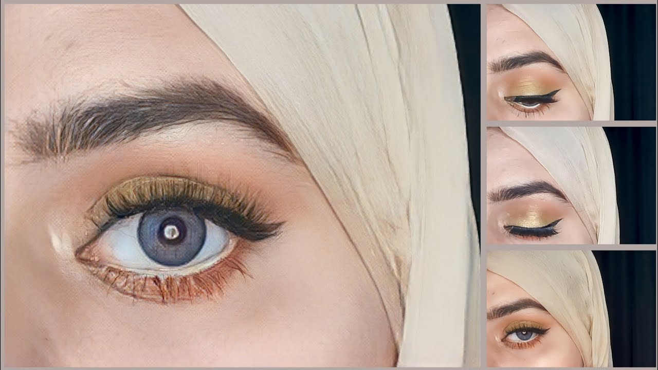 Eid Eye makeup look😱🔥😍👌 | kashees inspired eye makeup - YouTube