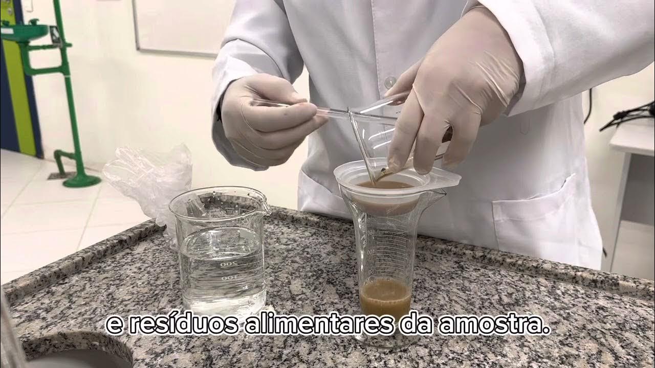 Método parasitológico de Hoffman ou sedimentação espontânea - YouTube
