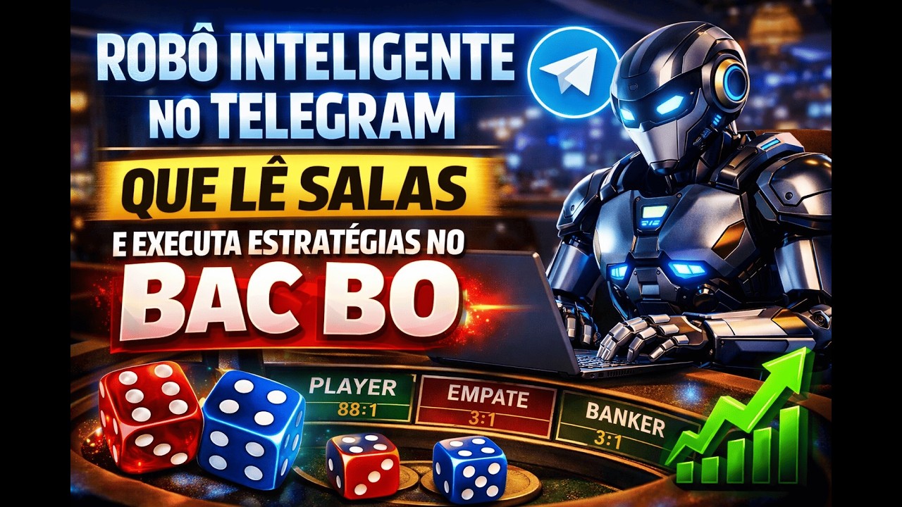 ROBÔ INTELIGENTE NO TELEGRAM QUE LÊ SALAS E EXECUTA ESTRATÉGIAS NO BAC ...