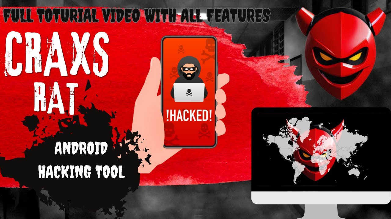 Craxs rat Android Hacking Trojan Access tool Full Tutorial video with ...