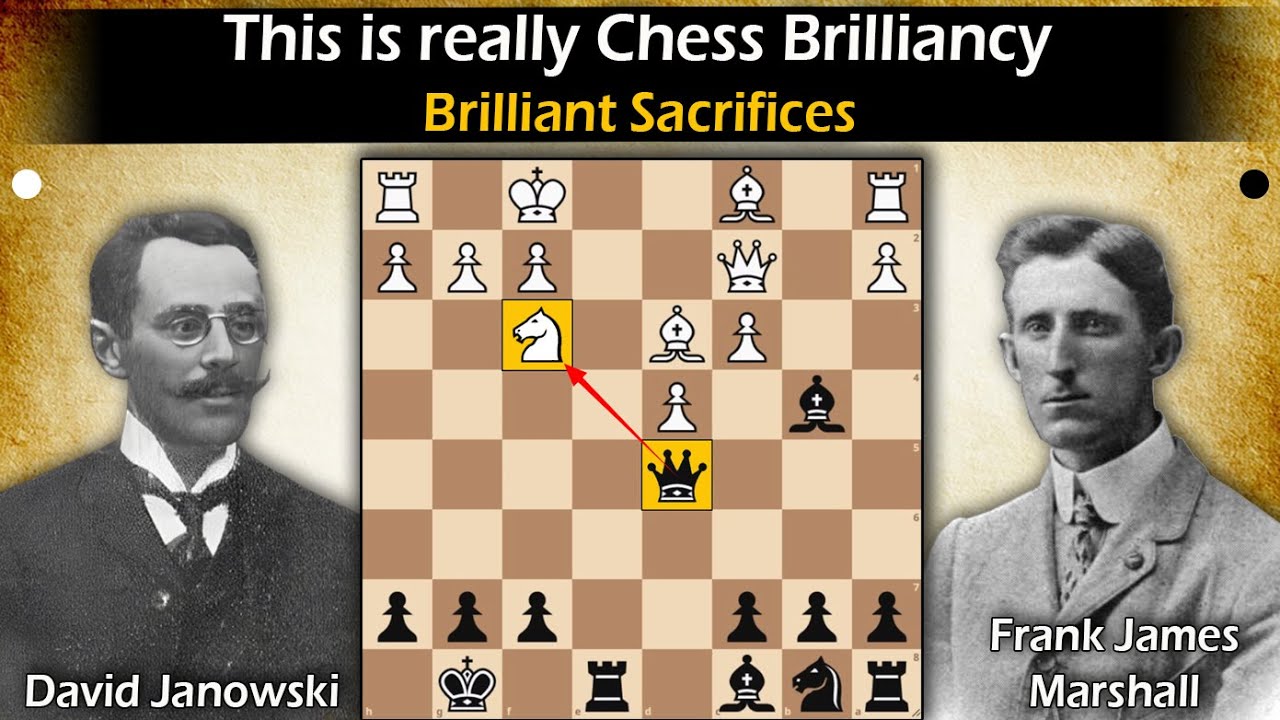 This is really Chess Brilliancy | Janowski vs Marshall 1912 - YouTube