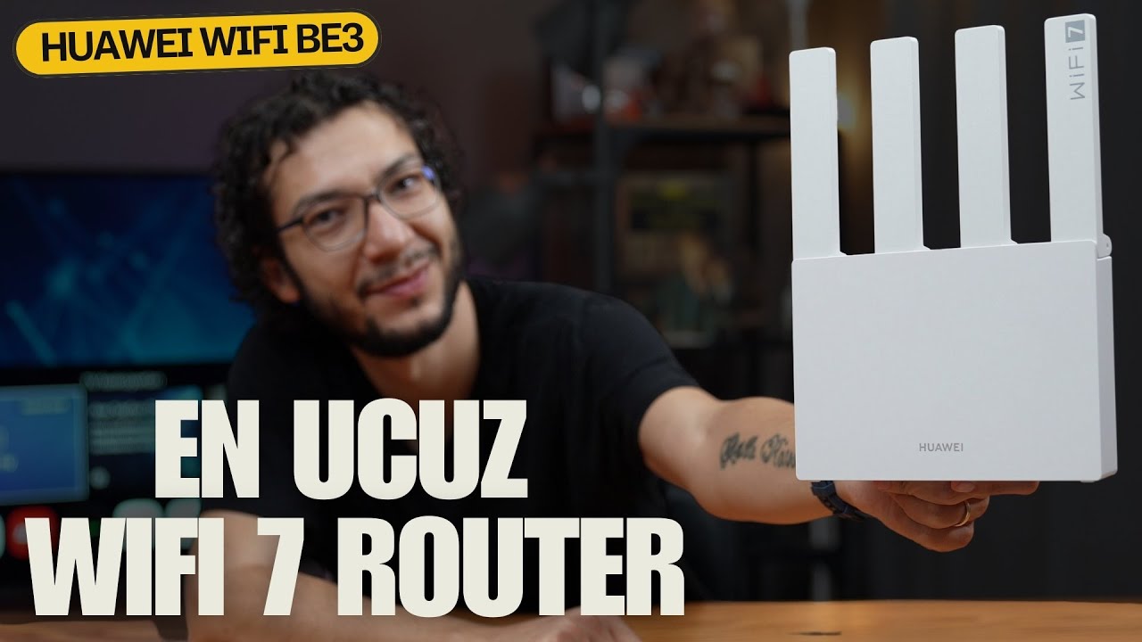 EN UCUZ Wi-Fi 7 ROUTER! | HUAWEI WiFi BE3 İncelemesi - YouTube
