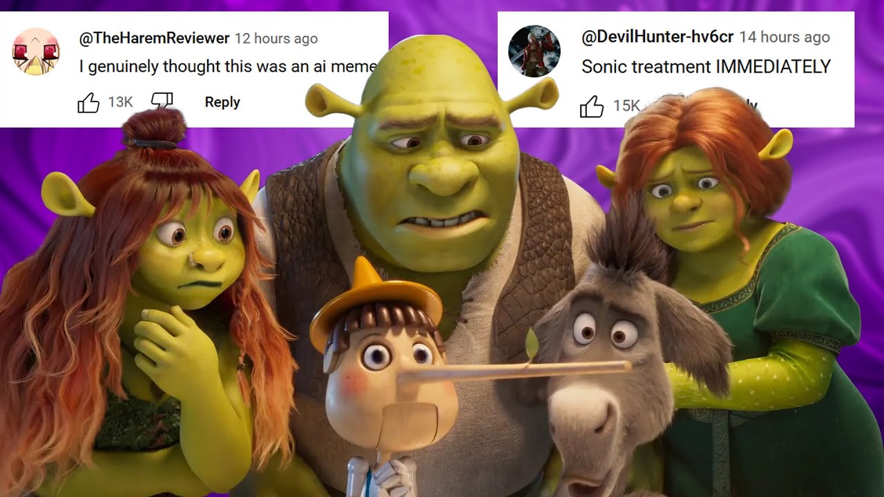 FUNNIEST Shrek 5 Trailer Comments (as a Song) - YouTube