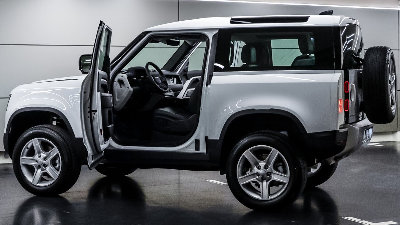 2024 White Land Rover Defender 90 - Interior and Exterior Walkaround 4K ...