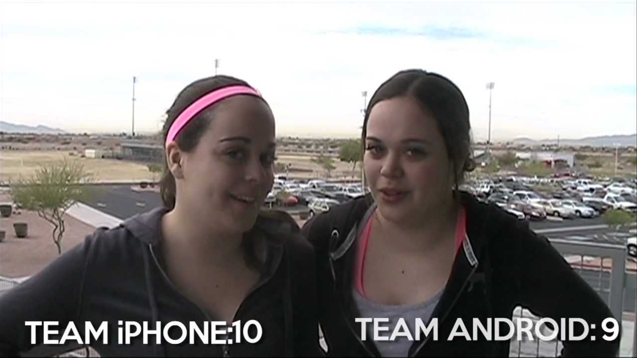 20 People, 1 Question: Team iPhone vs Team Android - YouTube