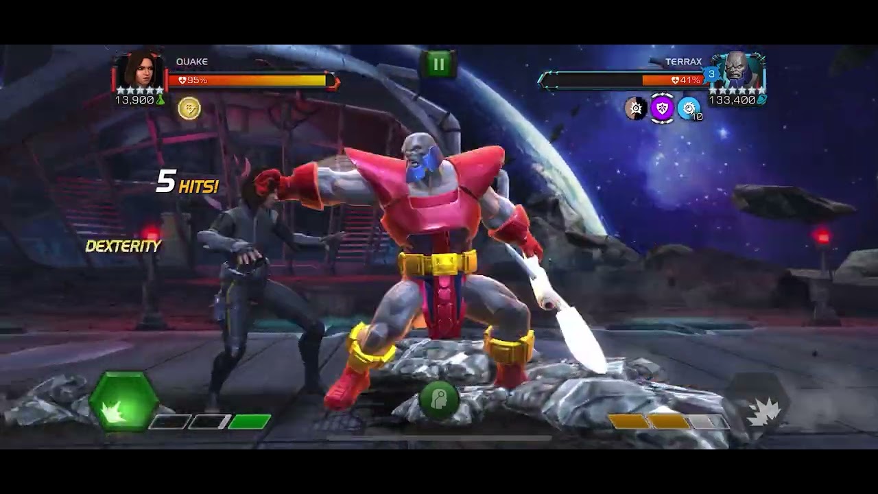 Quake Vs Terrax - Grandmasters Gauntlet 2022 - MCOC #solo #gaming # ...
