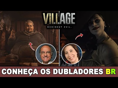 Conheça os DUBLADORES BRASILEIROS de RESIDENT EVIL VILLAGE (RE8)