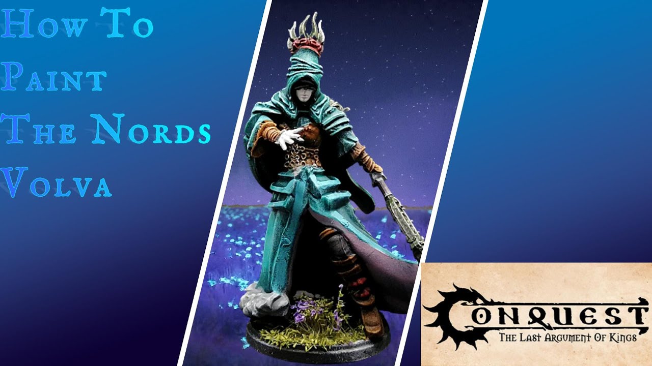 How to Paint the Nords Volva - Conquest Last Argument of Kings - YouTube