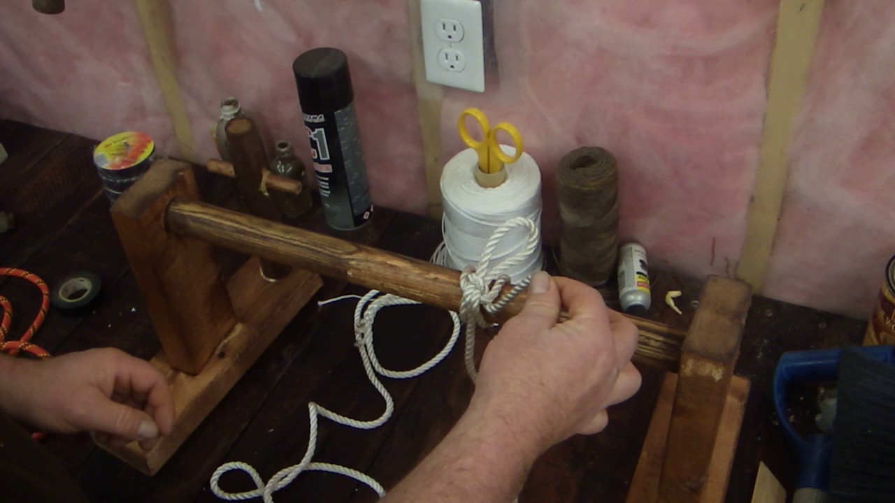 How To Tie A Painter Hitch and Highpost Hitch - YouTube