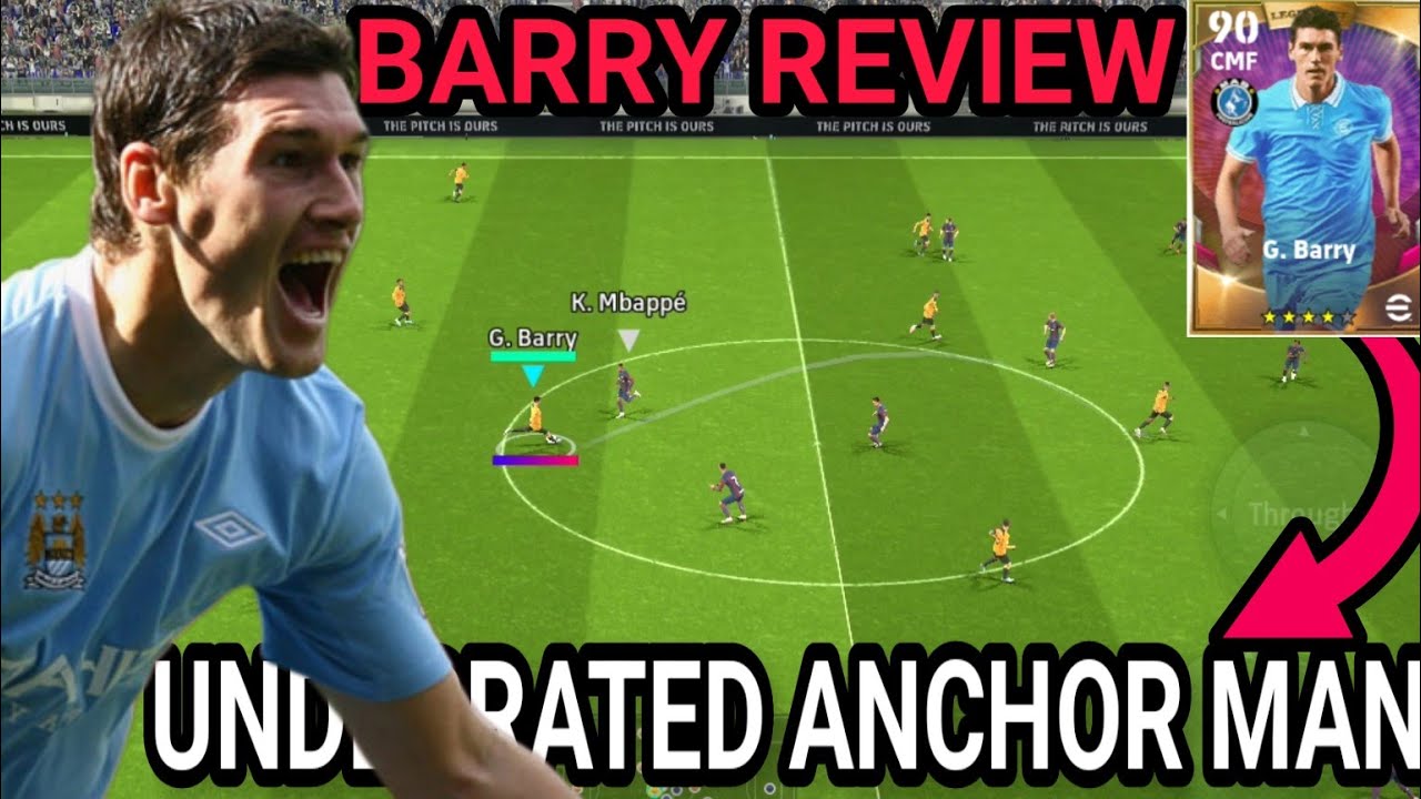 93 Rated Legendary G. Barry Is Unstoppable | Review | eFootball 2024 ...