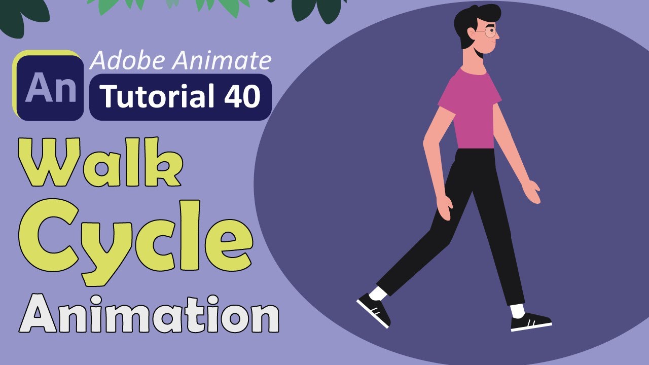 Walk Cycle Animation | Adobe Animate CC | Hindi + Urdu - YouTube