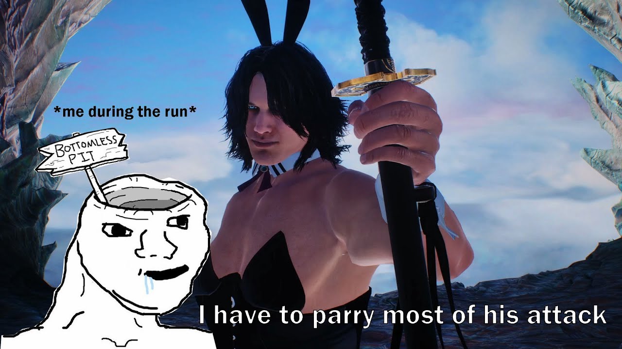 I have to parry most of his attack and I don't like it - YouTube