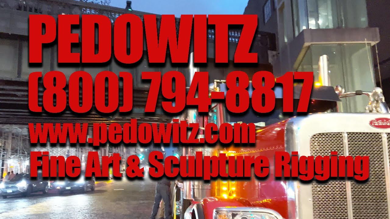 Fine Art Moving and Sculpture Rigging NYC trusts Pedowitz Machinery ...