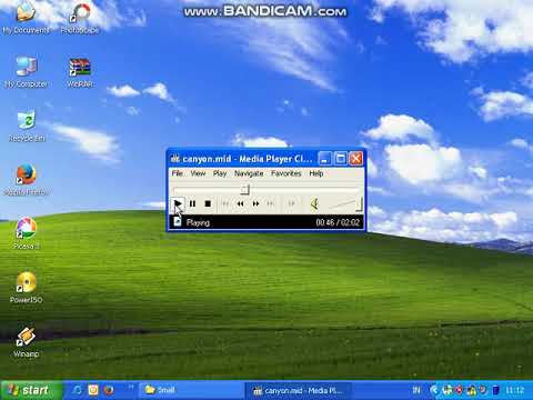 Canyon.mid on Windows XP Nokia 3110 Soundfont in VM - YouTube
