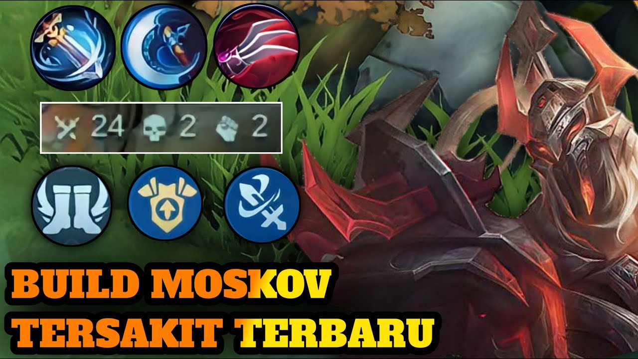 KILL 24! BUILD MOSKOV TERSAKIT TERBARU 2024 | MOSKOV BEST BUILD ...