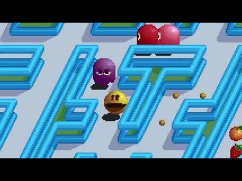 Look at inky chasing me around|Pac-man| Part 3| Gameboy the series ...