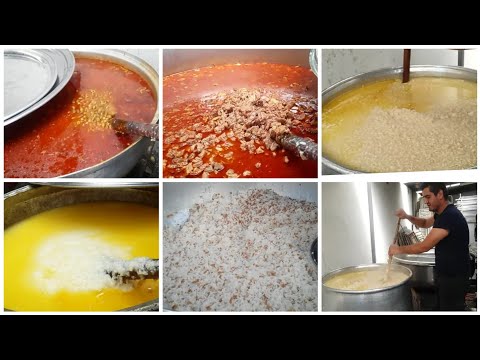 UŞAĞA HAS BOZKUŞ KÖYÜNÜN DÜĞÜNLERİNDE HANGİ YEMEKLER / NELER PİŞİYOR KAÇ TÜRLÜ YEMEK VAR