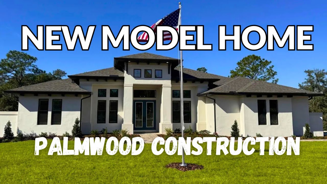 The NEW St. Kitts Model Home by Palmwood Construction - YouTube