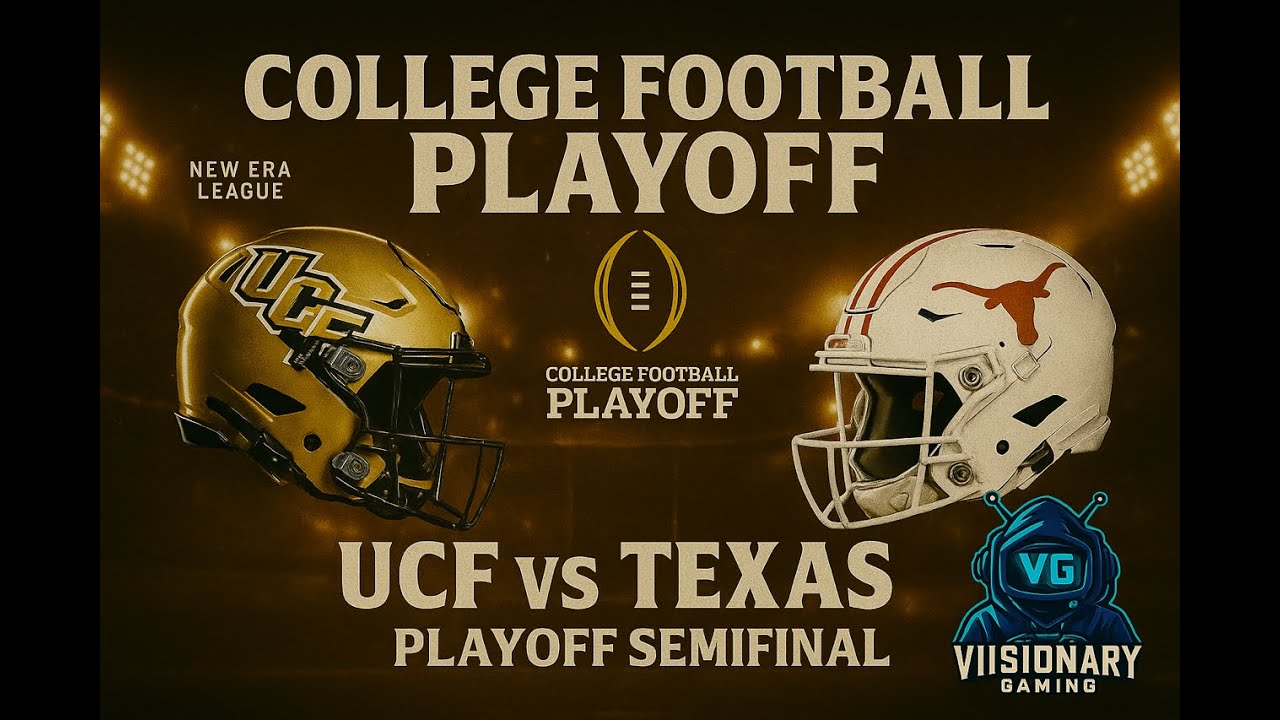 🏆 College Football Playoff Semifinal | UCF vs Texas | New Era League ...