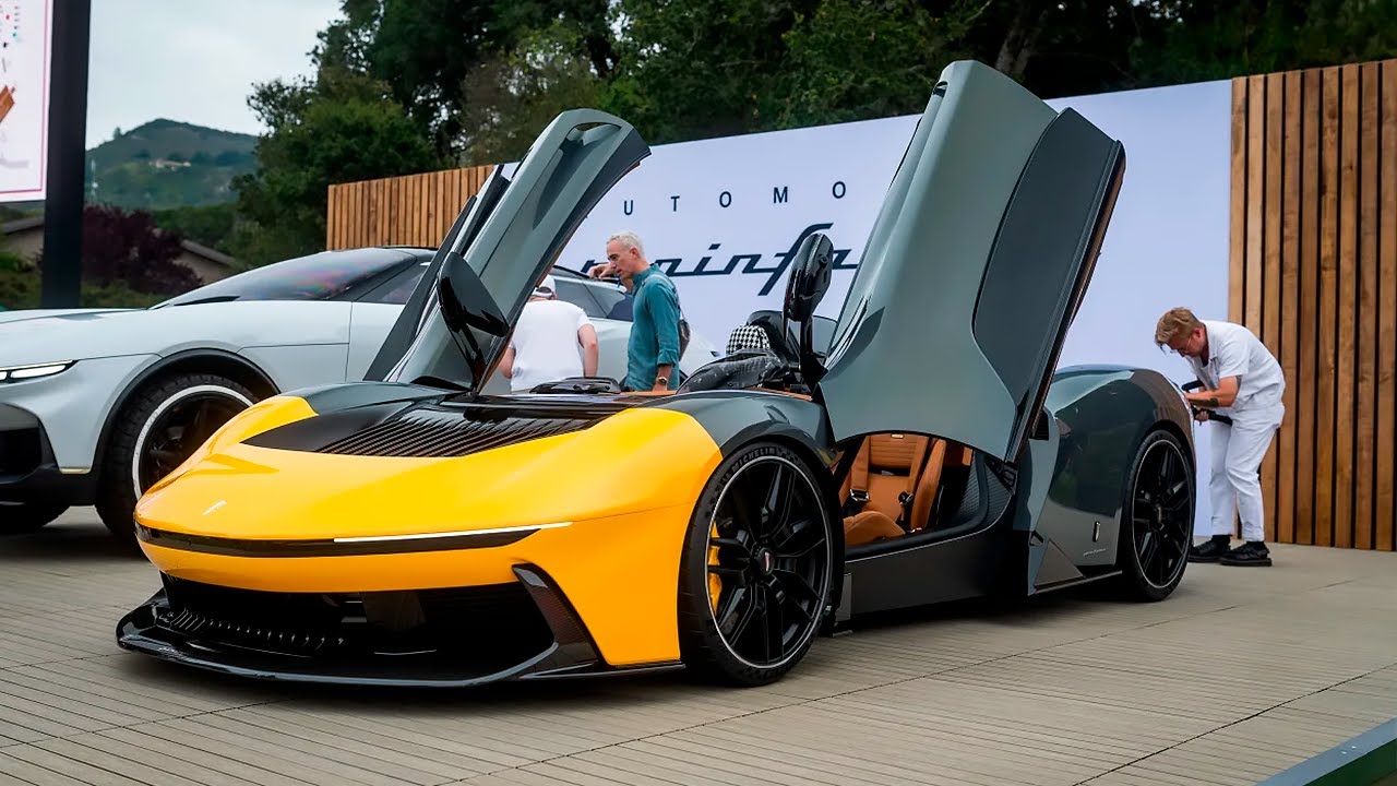 AUTOMOBIL PINIFARINA B95 - É UM IMPRESSIONANTE BARCHETTA ELÉTRICO DE 1. ...