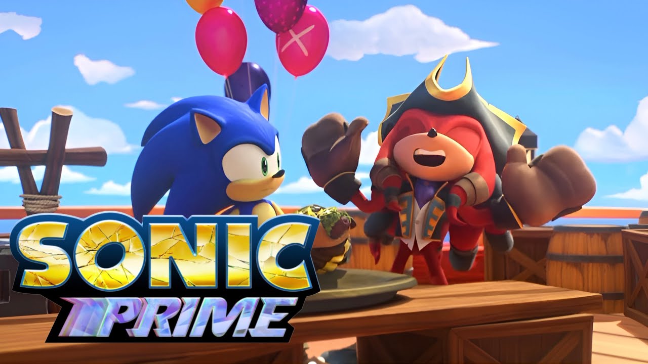 On the Deck!! | Sonic Prime | Pirate Scene | (Clip) - YouTube