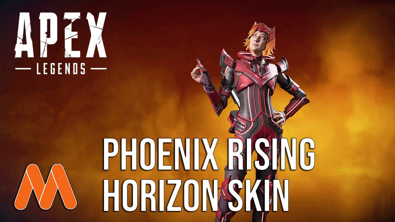 Phoenix Rising Horizon Skin Preview | SPELLBOUND EVENT Apex Legends - YouTube